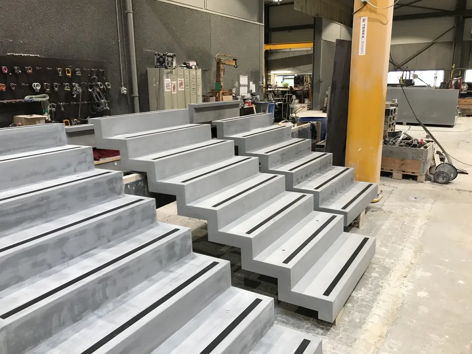 Hi-Con staircases of unique casting for Finland