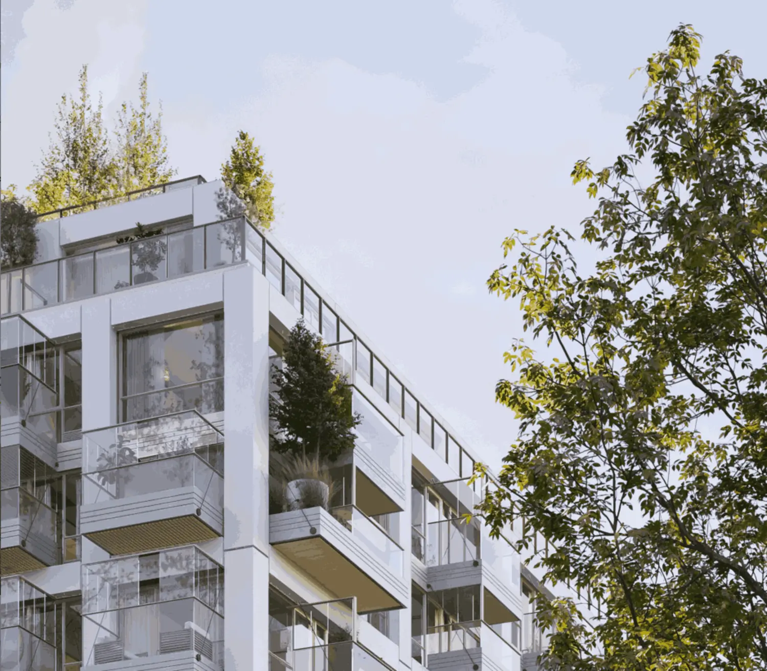 Groundbreaking CLT High-Rise Gets Balconies from Hi-Con